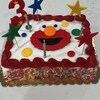Elmo Cake Topper Elmo Birthday Cake Edible Fondant - Etsy