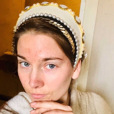 Linen High Collar Under Partlet - Etsy