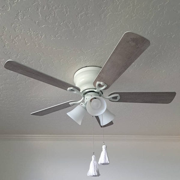 Tassel Ceiling Fan/ Light Pull, Smooth Finish Each With 8" of Ball ...