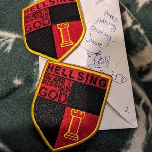 Hellsing Shield Cosplay Patch - Etsy