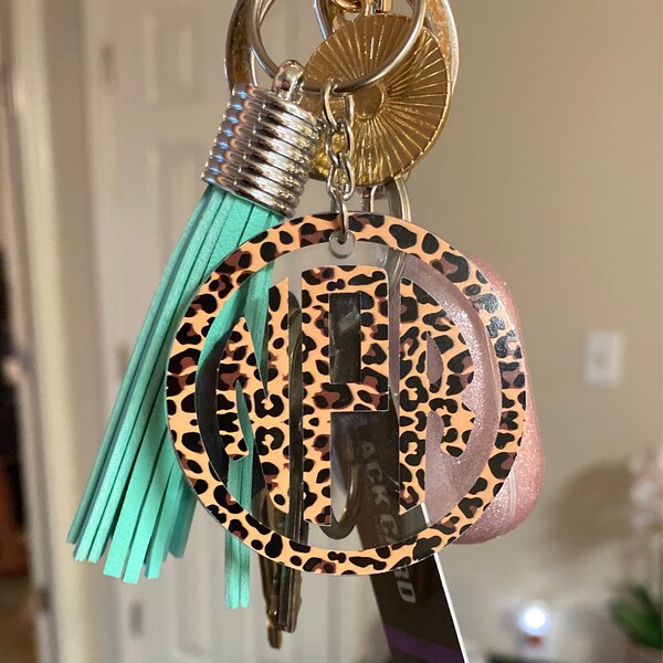 Monogram Keychain, Monogram Keychains, Monogram Key Chain, Monogram Key ...