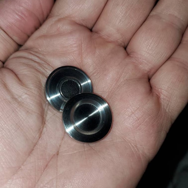 Worry Coin Fidget Haptic Coin Magnetic Stress Toy Gift for Friends - Etsy