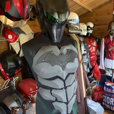 Red Hood/ Hero Armor Template for Foam - Etsy