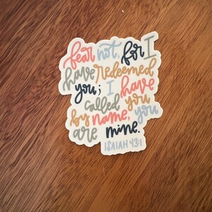 Faith Stickers Christian Stickers Waterproof Vinyl Decals About Jesus ...