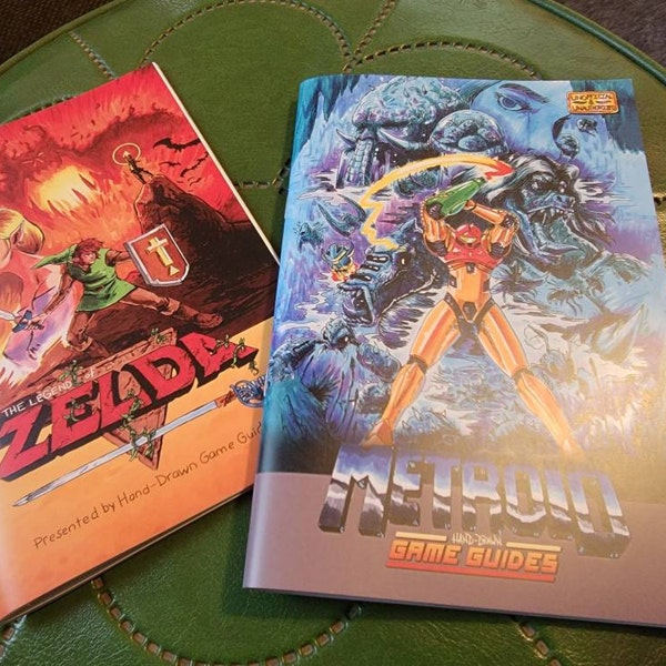 Handmade Reproduction for SNES Guide, Super Metroid, Player's Guide ...