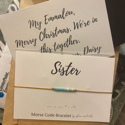 Set of 2 Forever & Always Morse Code Bracelet Couple Morse - Etsy