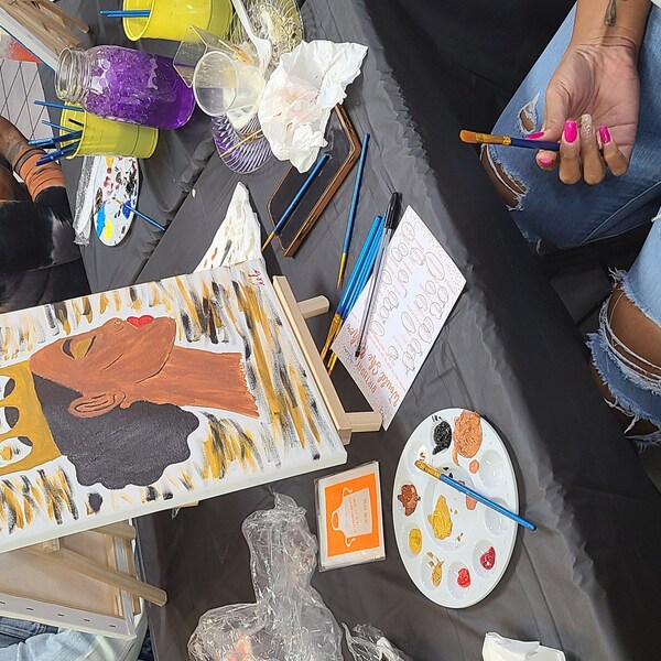 Pre-drawn Canvas (princess) - Etsy