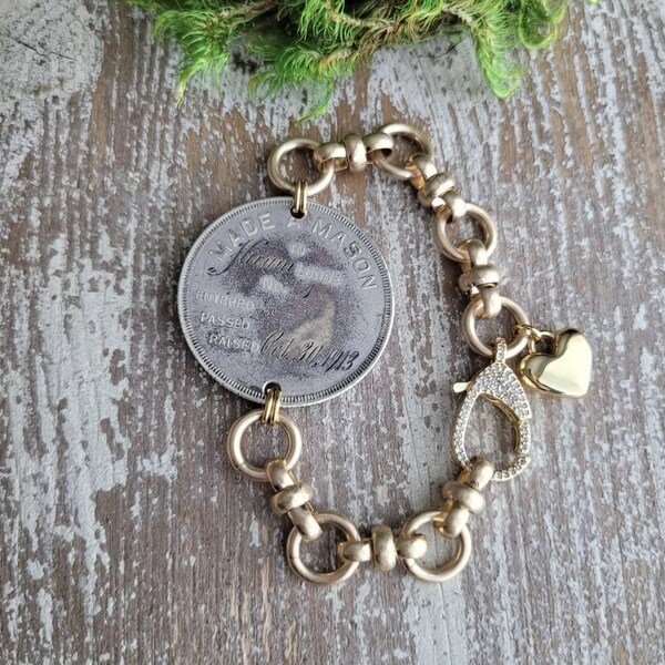 Large Oval Toggle Clasp 18k Real Gold Plated, Toggle Clasp, DIY Jewelry ...