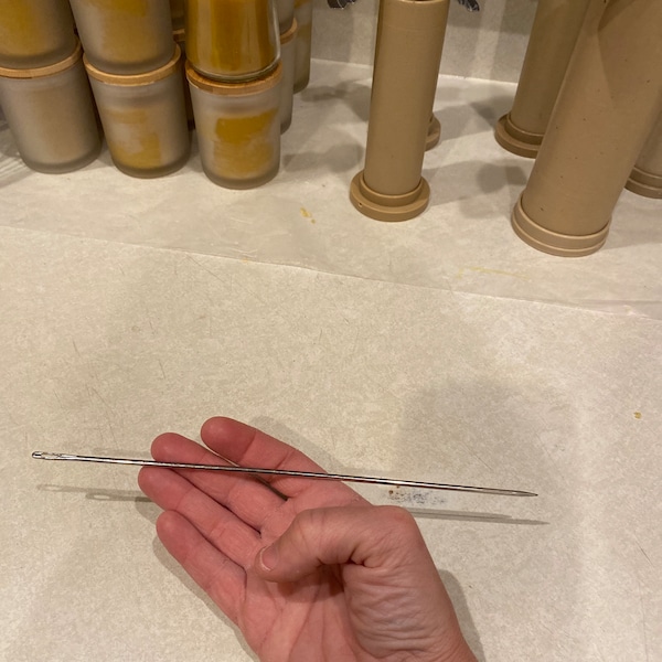 10” Long Stainless Steel Wicking Needle for Candle Making Sewing ...