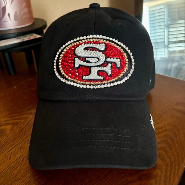 Los Angeles LA Bling Leopard Distressed Hat Hand Jeweled With 180 ...