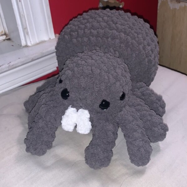 Jules the Jumping Spider Crochet Pattern - Etsy