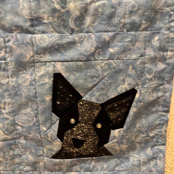 PUPPY LUV Paper Pieced Block Pattern in PDF - Etsy