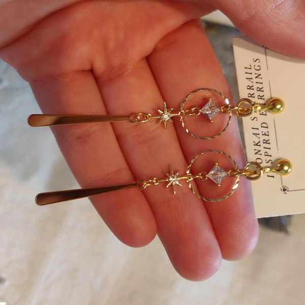 Sunday Earrings | Honkai Star Rail Inspired Jewelry | Cosplay Earrings ...