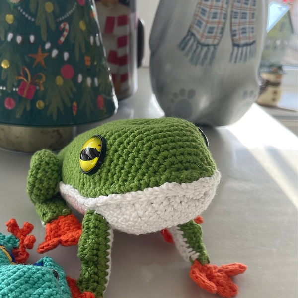 Tree Frog Pattern PDF - Etsy