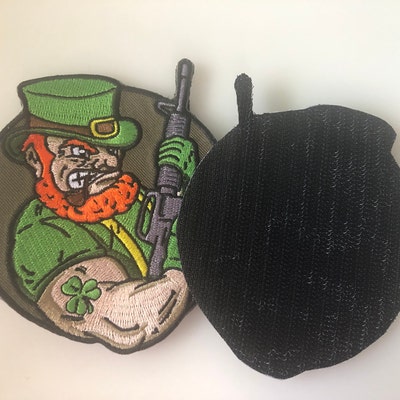 Angry Leprechaun Embroidered Irish Military Tactical Morale Patch - Etsy