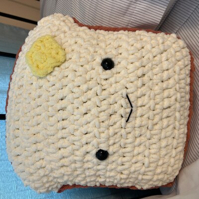 Crochet Pattern for Toast Amigurumi, Learn to Crochet Amigurumi Toast ...