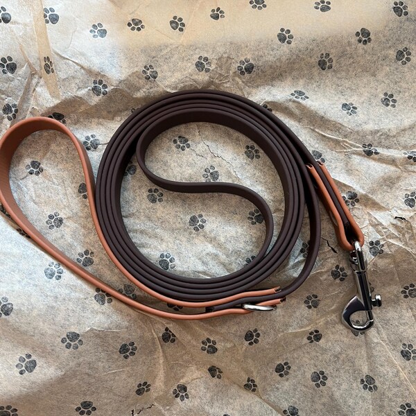 Biothane Long Line Dog Leash, 5/8 Inch Width Extra Long Leash, Recall ...