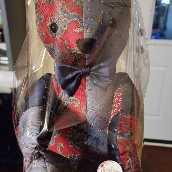 Memory Necktie Bear - Etsy