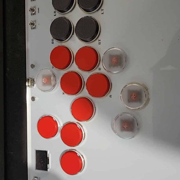 DIY Leverless All Button Controller Case for Sanwa and Similar Buttons ...