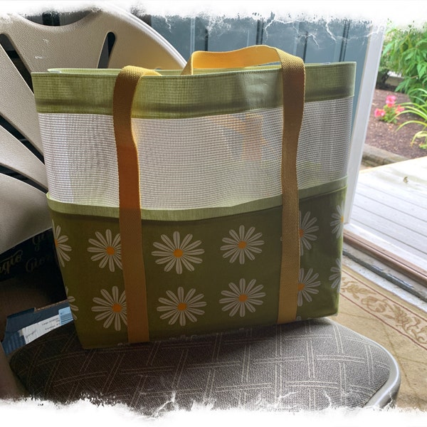 Tote It Screen Play 6, Vinyl Mesh Bag Sewing Pattern, 3 Styles From ...