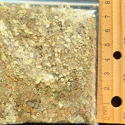 Tiny 3mm Metallic Silver Sequins. Metallic Silver Flat Sequins X 10g ...