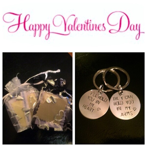 LOVE QUOTE Keychain Boyfriend/ Girlfriend Engagement Long Distance ...