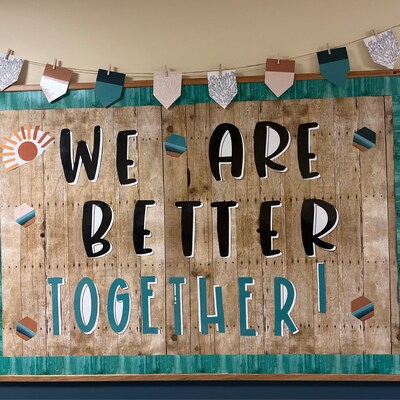 Coastal Back to School Bulletin Board or Classroom Door Decor, Easy and ...