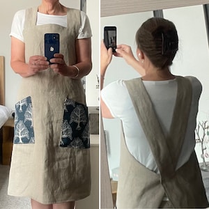 Modern Kitchen Apron PDF Sewing Pattern Digital Instant Download Print ...