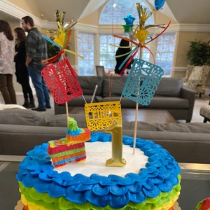 1x Mini Donkey Pinata Cake Topper Pinata Cake Topper Cinco | Etsy