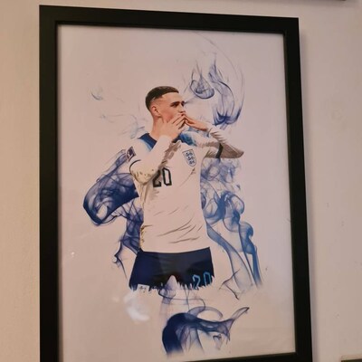 Matty Cash 23/24 Aston Villa Football Print - Etsy