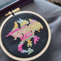 Racing Car Cross Stitch Pattern, Modern Art Style, Formula 1, Sports ...