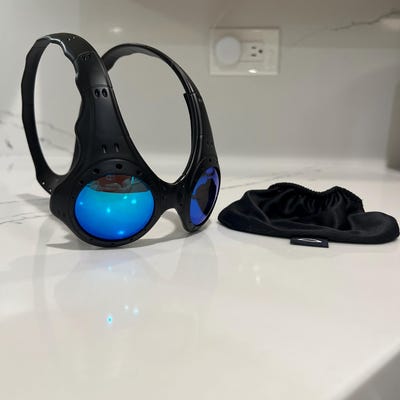 Rare Style Bug Warp Wrap Around Y2k Sunglasses White - Etsy