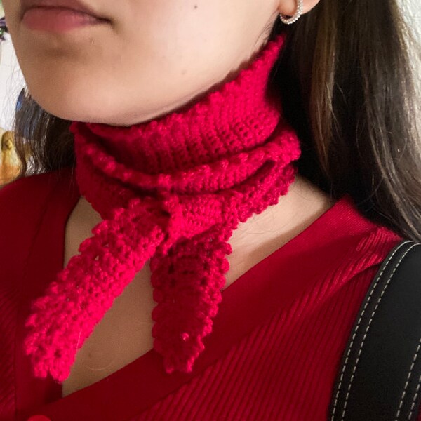 PDF File for Crochet Pattern (english and Swedish), Estrid Scarf - Etsy