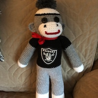 CROCHET PATTERN Spunky the Big Sock Monkey Amigurumi - Etsy UK