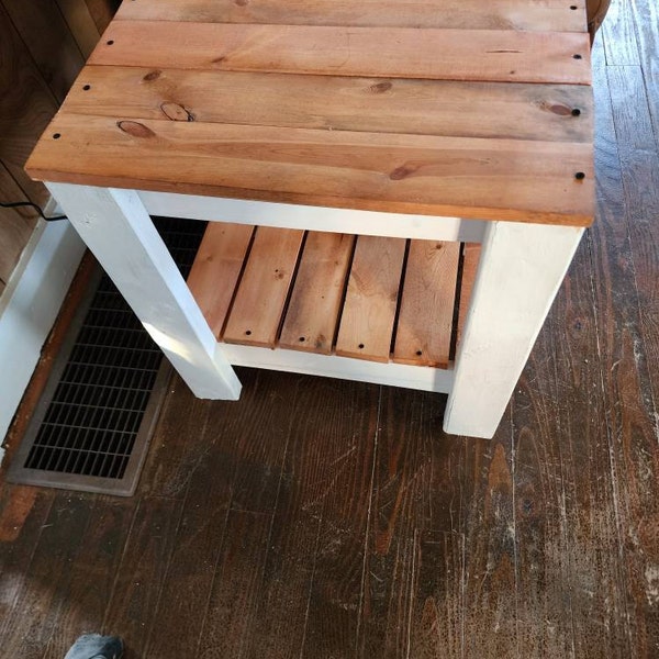 End Table Digital Plans || DIY Woodworking Plans - Etsy