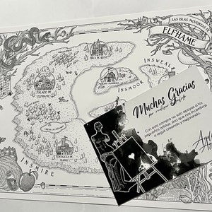 Map of elfhame From the Cruel Prince Fanart Illustration Made by Andrés ...