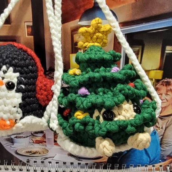Christmas Amigurumi Bundle, Christmas Crochet Patterns, Car Hanging ...