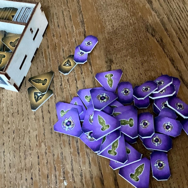 TI4 Codex 3; Twilight Imperium Vigil: Tokens for the Council Keleres - Etsy