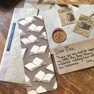 Black and White Bookmarks Set of 3 Individual Gift for Readers Book ...