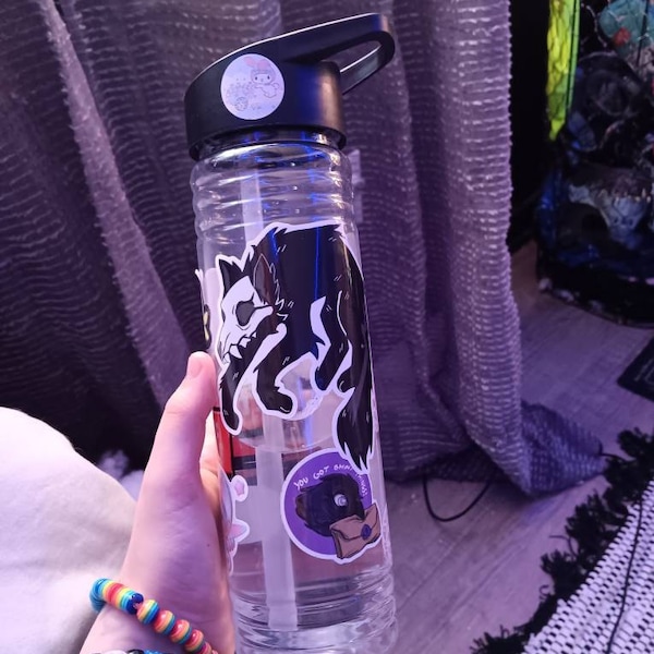 Crow Logo Sticker - Etsy