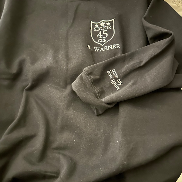 Aaron Warner Shatter Me 45 Sector CCR Uniform Crewneck/sweatshirt ...