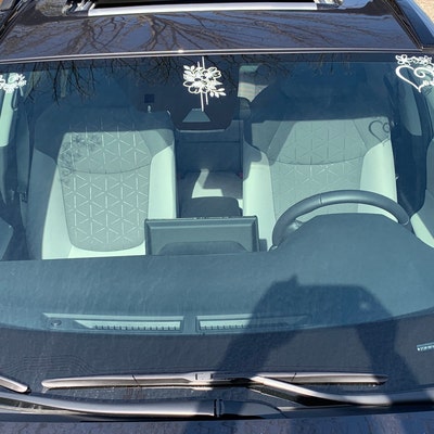 Hummingbird Flower Vinyl Decal Sticker for Cars Windows - Etsy