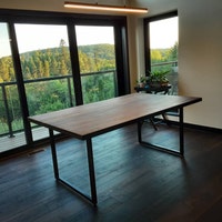 U Shaped Legs Set2 of Square Tubed Metal Table Legs - Etsy Canada