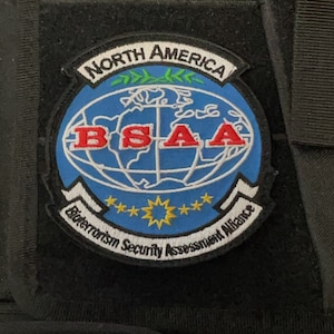 North America BSAA Resident Biohazard Costume Patch - Etsy
