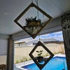Barbed Wire Ball Light Fittings / Lamp Shades With Shadow Effect. Made ...