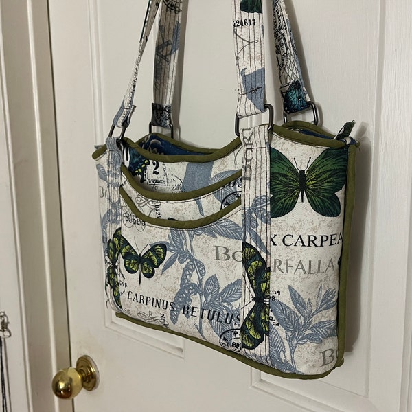 Purse Pattern PDF for Sewing a Handbag, Designer Bag With Optional ...