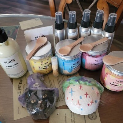 Mini Wizard Spa Gift Set, Wizard House Set, Self Care Gift Box, Bath ...