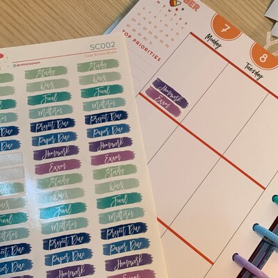 Weekly Sticker Kit Weekly Stickers Full Weekly Kit November - Etsy