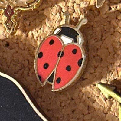 Tiny Ladybug Enamel Pin // Hard Enamel Pin, Insect Pin, Animal Pin ...
