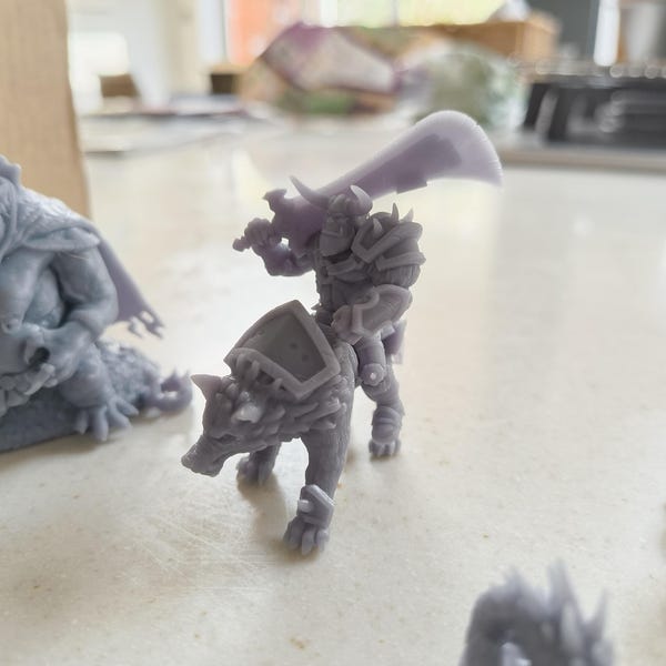 Werewolf Leader Nobles , Werewolves Mini, by My3dprintforge Dnd ...